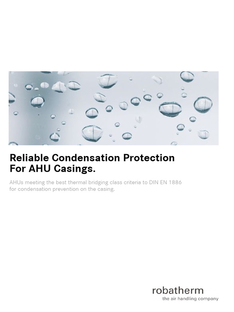 Robatherm Condensation Eng | PDF | Building Insulation | Condensation