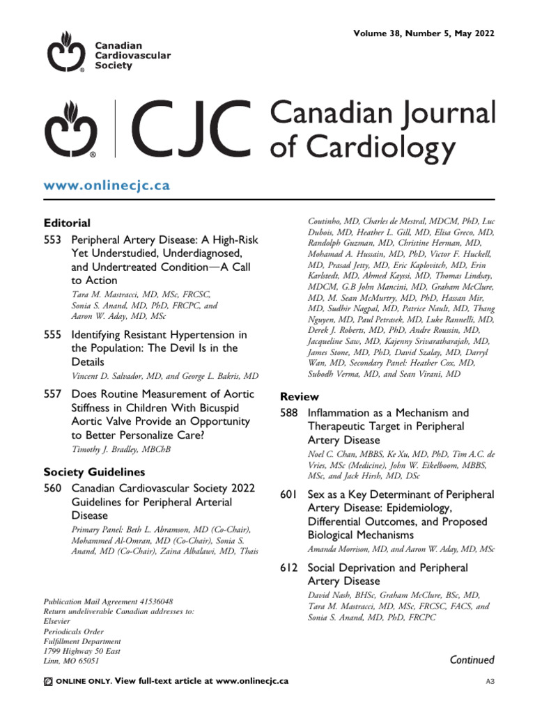 Table of Contents - Cjca | PDF | Doctor Of Medicine | Public Health