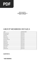 Bed Making (Nursing) | PDF | Bed | Bedding