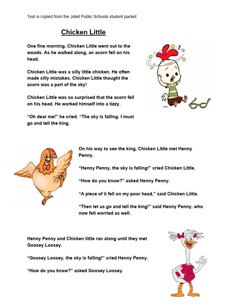 Chicken Little | PDF