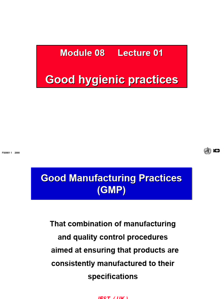Buenas Practicas de Higiene FS-0801 | PDF | Food Safety | Hygiene