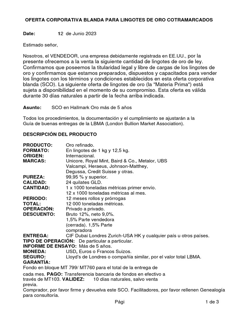 Sco Español Gold Hallmark Intrn Hi 12 9 3 C | Descargar gratis PDF | Bancos | El comercio ...