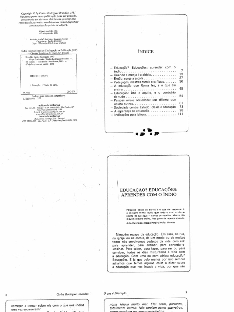 Brandão - Texto Completo | PDF