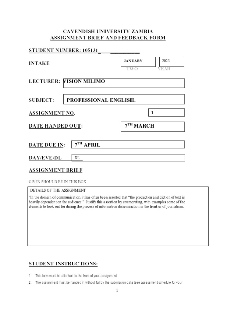 Audience As Determinant of Production and Diction of Text in Journalism ...