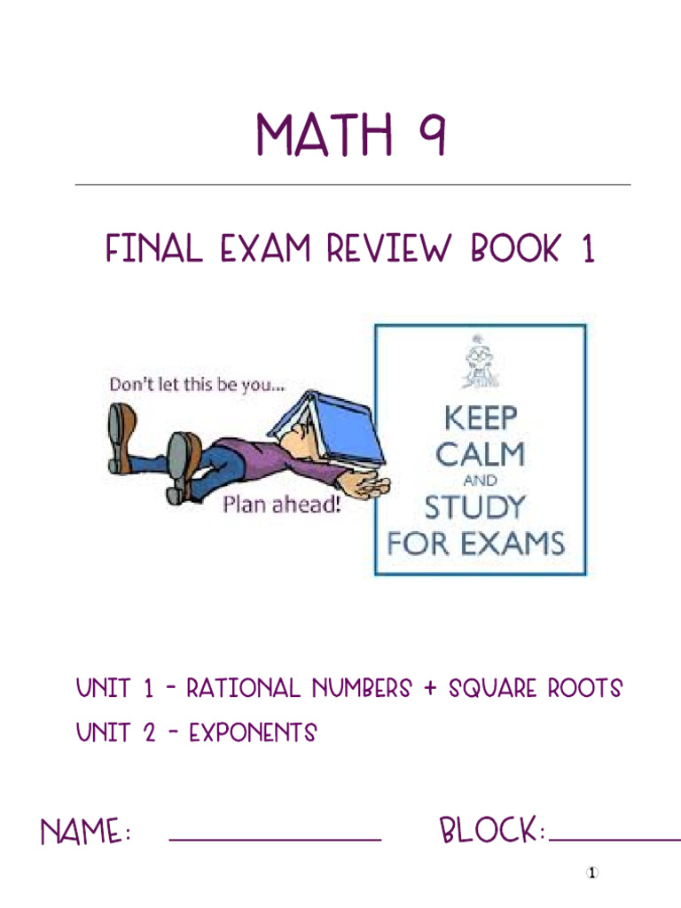 Book 1 - Rational Numbers Square Roots Exponents 1 | PDF | Numbers ...