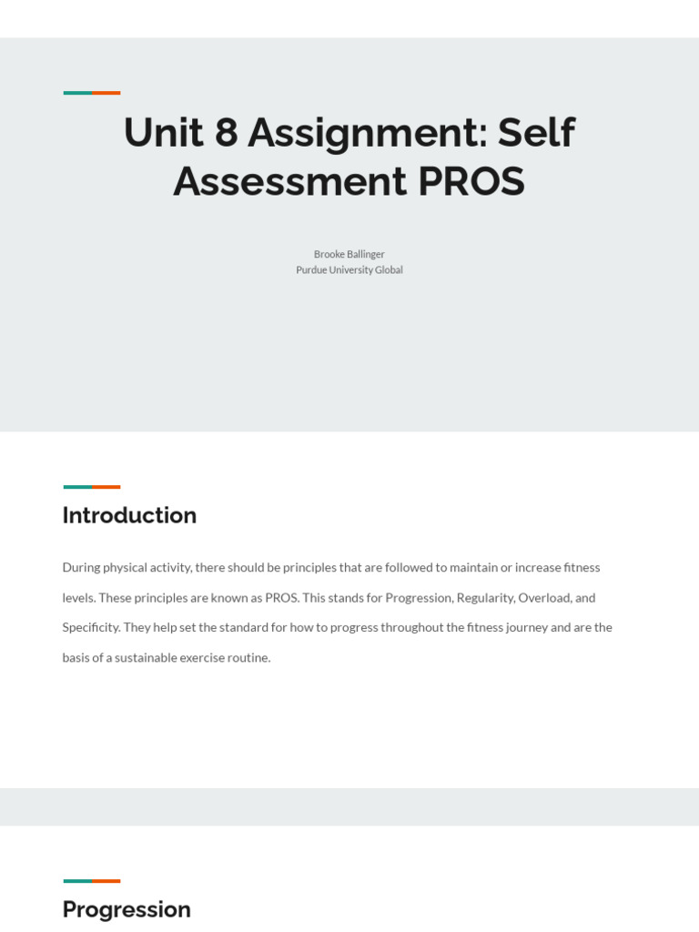 Unit 8 Exercise Assignment 1 | PDF | Aerobic Exercise | Weight Training