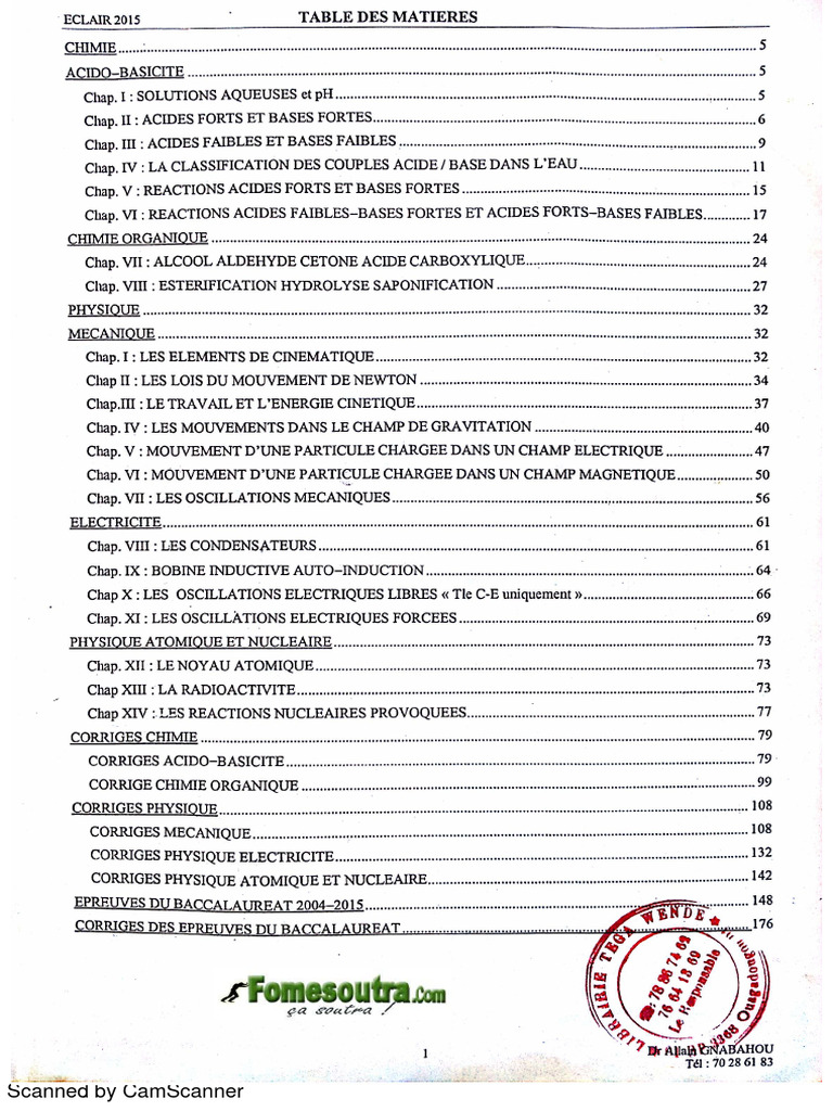 Eclair PC Tle C | PDF