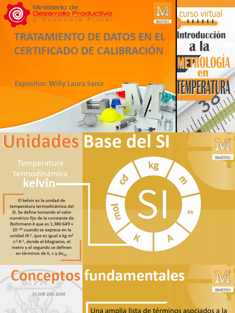 Presentación Capitulo Nro. 3 - TEMPERATURA METROLOGIA | PDF | Termodinámica | Química