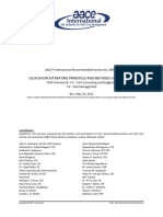 AACE Schedule Risk Analysis Framework | PDF | Risk | Risk Management