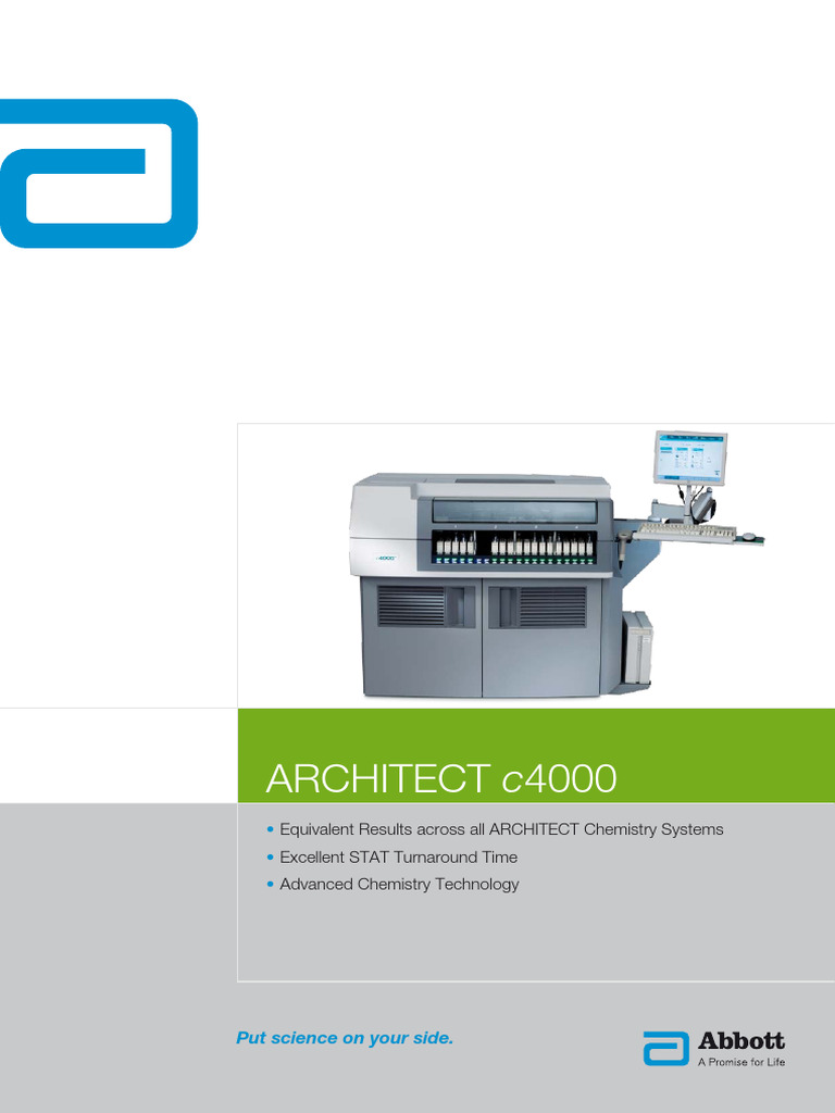 ARCHITECT c4000: Put Science On Your Side | Download Free PDF | Assay ...