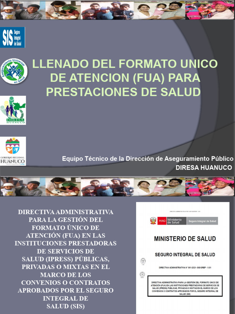 Llenado Correcto de Fua | PDF | Farmacia | Programas sociales