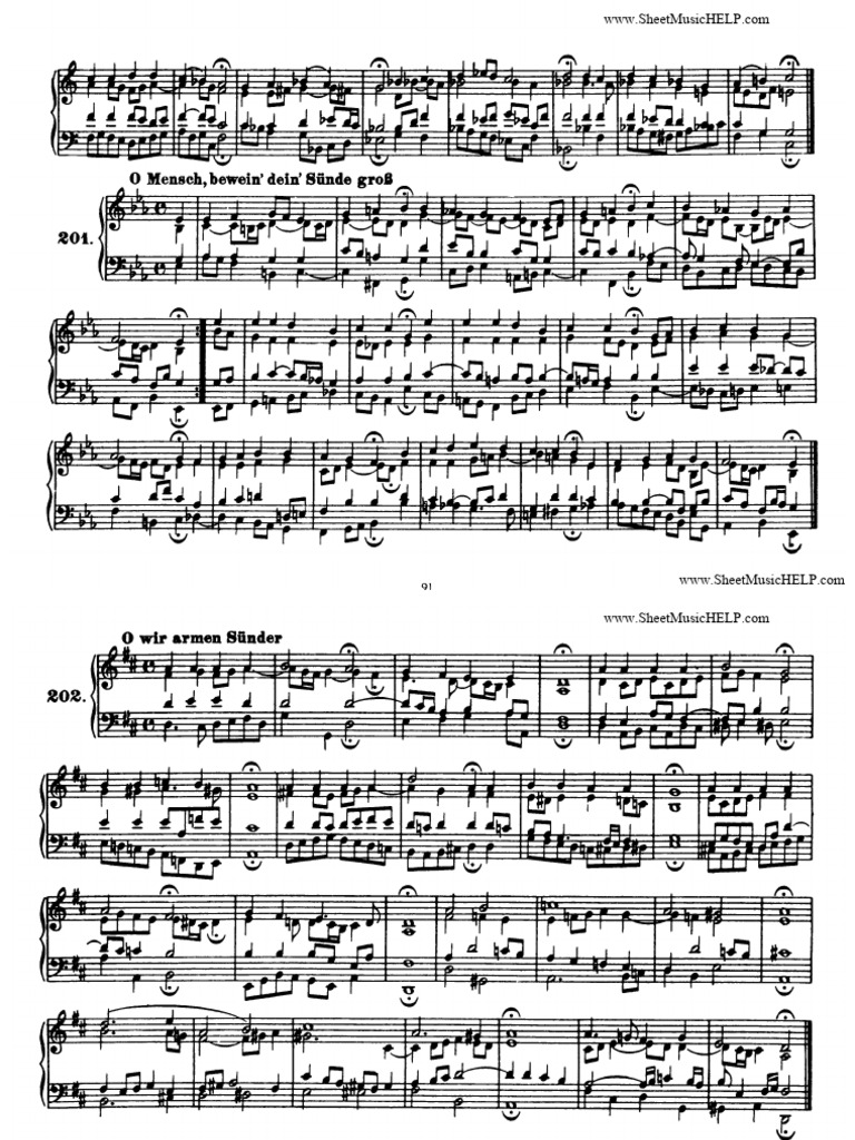 4-Part Chorales (Part 3) | PDF