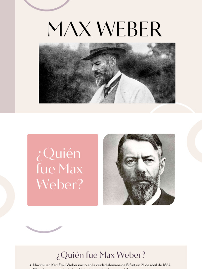 Max Weber: Padre de la Sociología Moderna | PDF | Burocracia | Max Weber