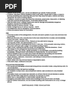Emergency Evacuation Procedures Guide | PDF | 9 1 1 | Emergency Evacuation