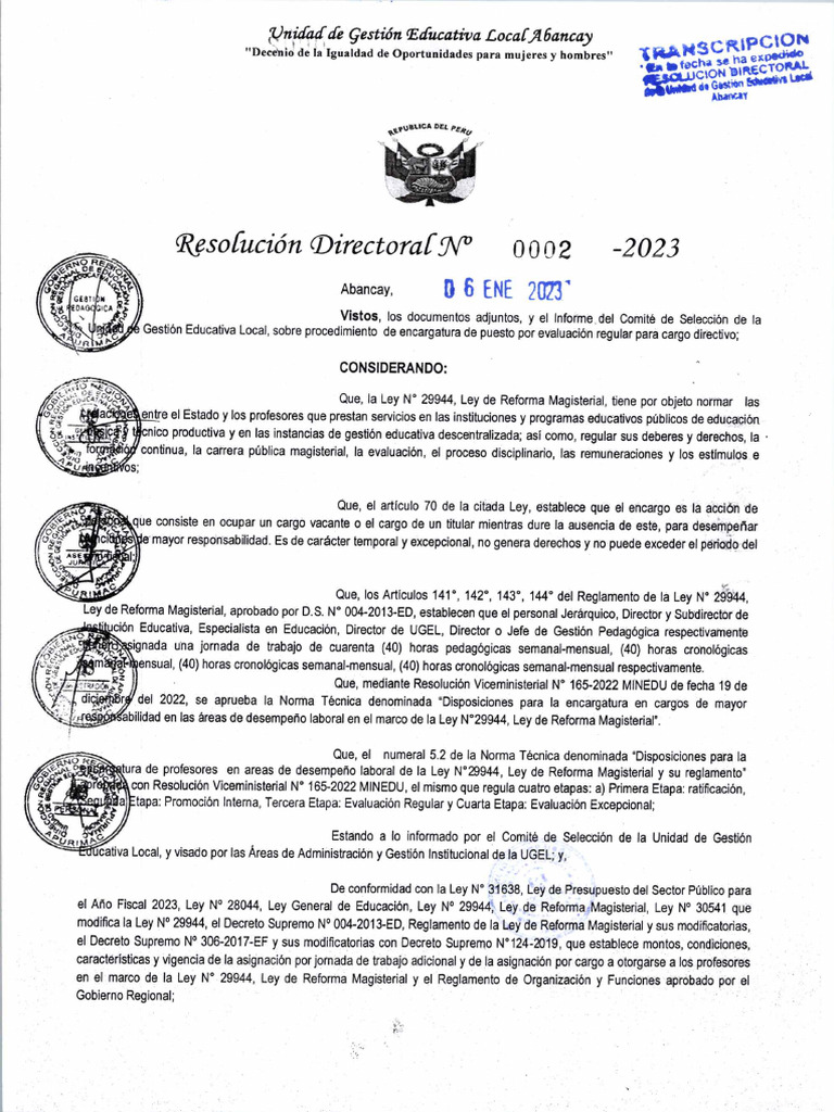 RD 0002 - 2023 | PDF