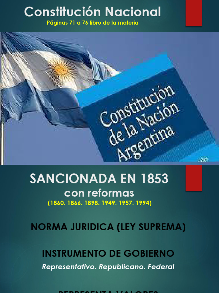 Power Point. Constitucion Nacional. Iae. 2023 | PDF | Habeas corpus | Derecho Constitucional