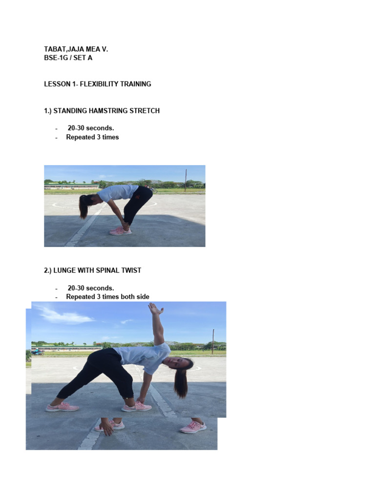 Tabat Module 3 | PDF | Flexibility (Anatomy) | Physical Fitness
