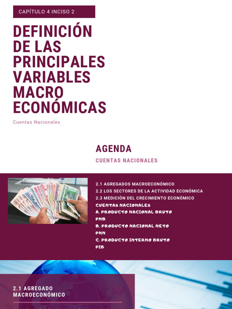 Sesión 12. Determinación de las principales variables Macroeconómicas. | PDF | Producto Interno ...