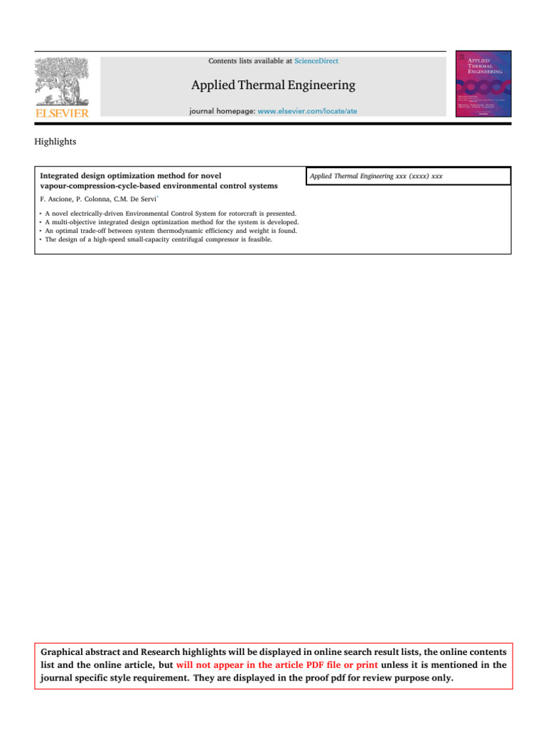 Integrated Design Optimization Method For Novel Vapour-Compression ...