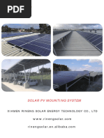 【Antai Solar Datasheet】Ground_Flat Roof Mounting System | PDF | Roof ...