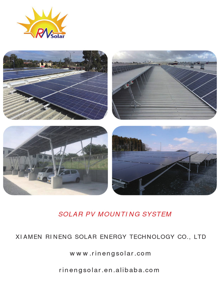 Catalogue 2023 RN SOLAR | PDF | Solar Panel | Screw