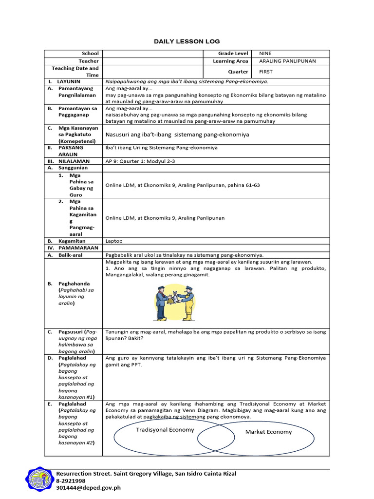 AP 9 Q1 Week 3.1.1 | PDF