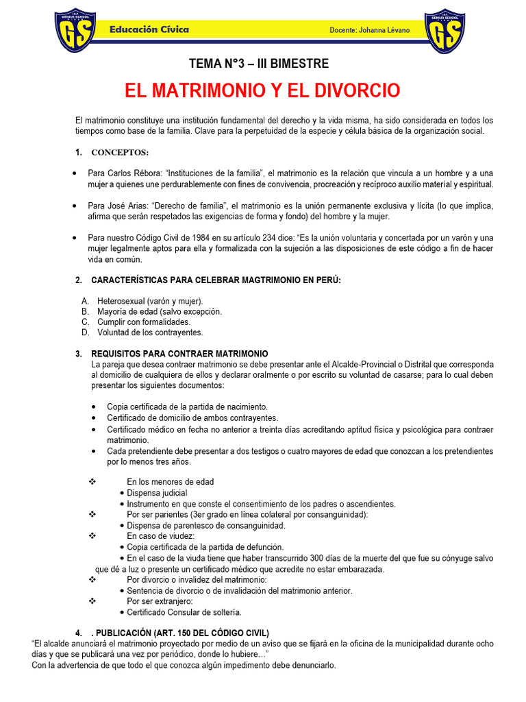 Tema 3 - El Matrimonio | PDF | Propiedad de la comunidad | Matrimonio