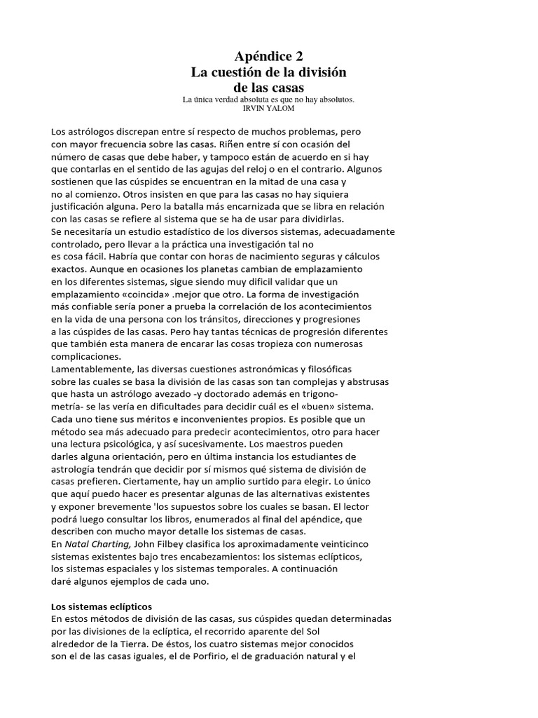 La Cuestion de La Division de Las Casas - Howard Sasportas | PDF ... La Cuestion de La Division de Las Casas - Howard Sasportas | PDF ...