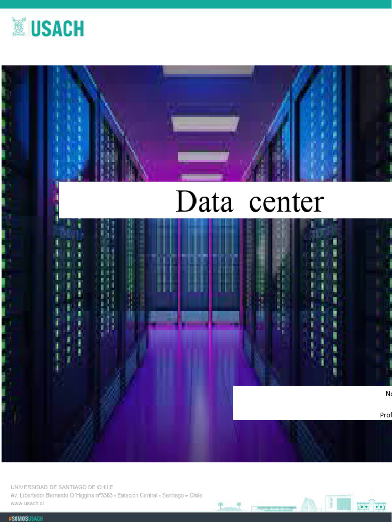 DATACENTER | PDF | Centro de datos | Servidor (Computación)