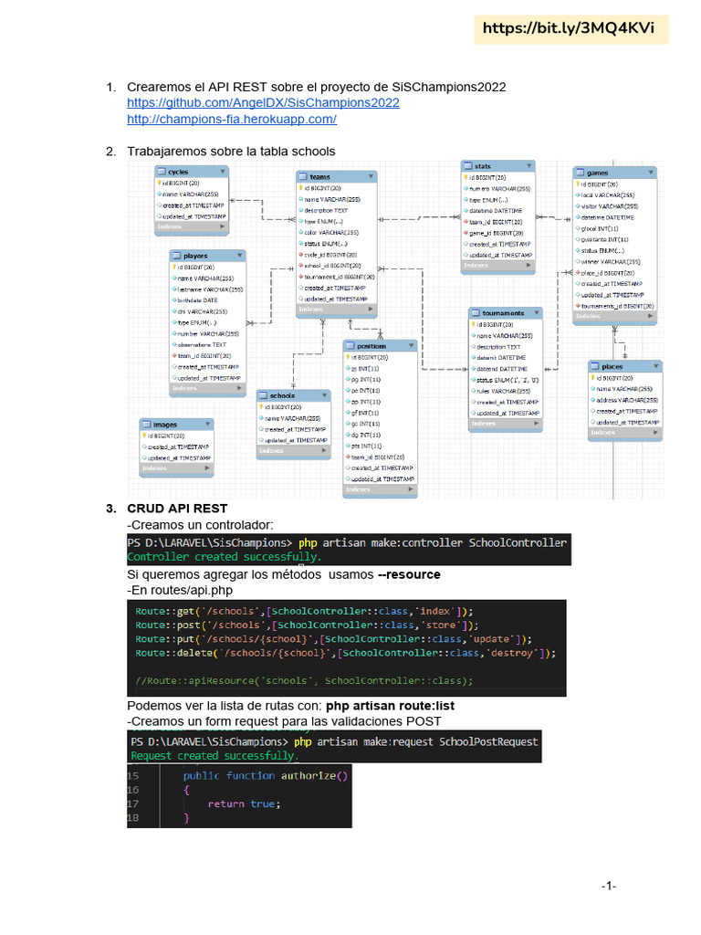 Laravel - Angular API REST | Descargar gratis PDF | Transferencia de ...