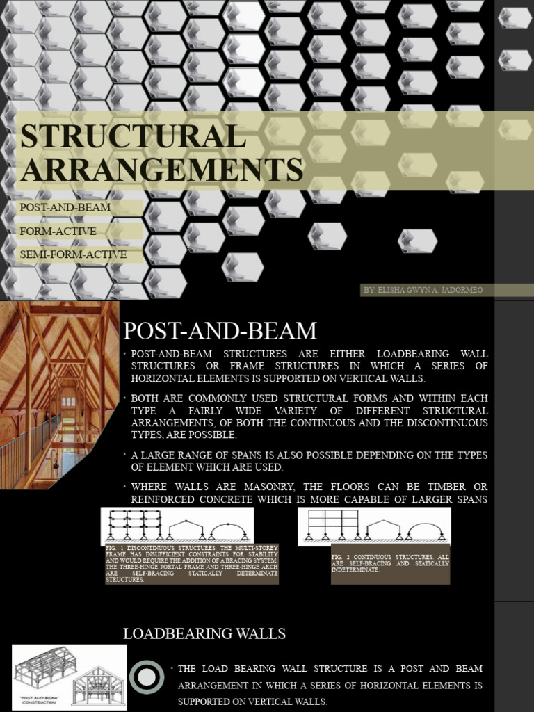Structural Arrangement | PDF | Framing (Construction) | Beam (Structure)