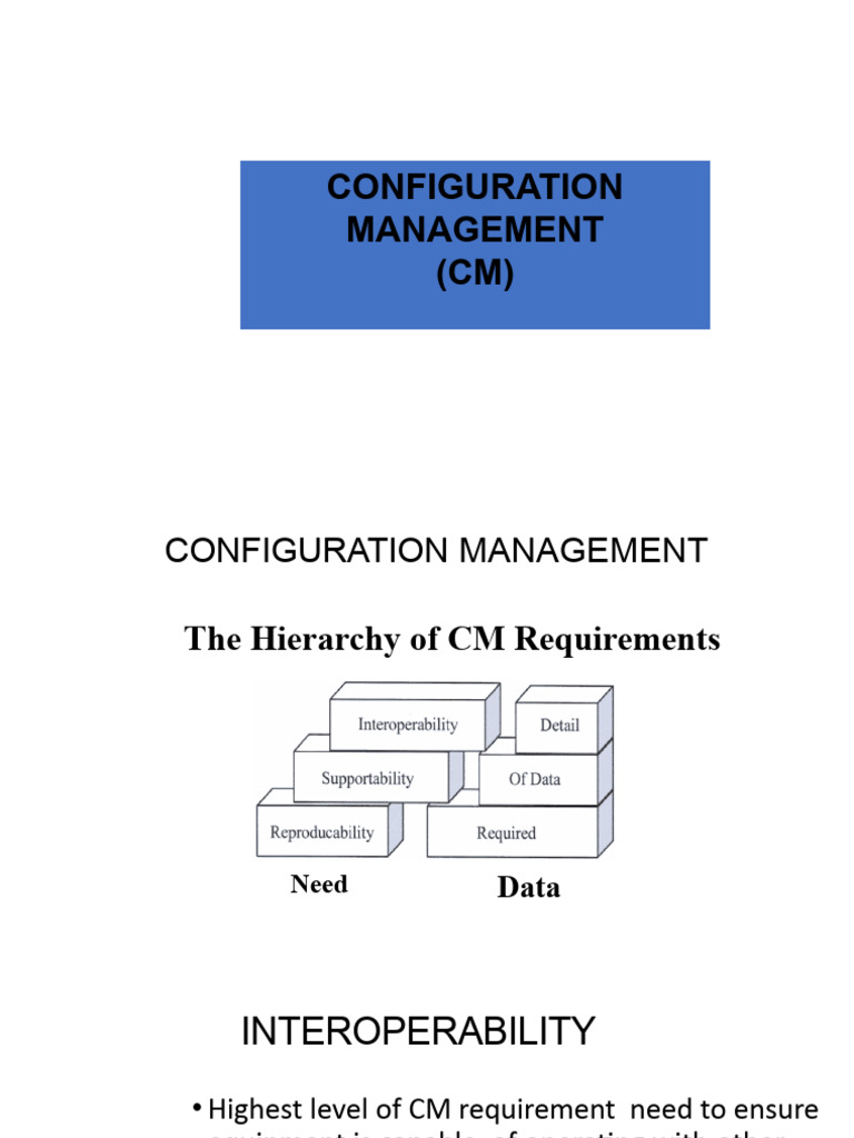 7 Configuration Management | PDF | Project Management | Reliability Engineering