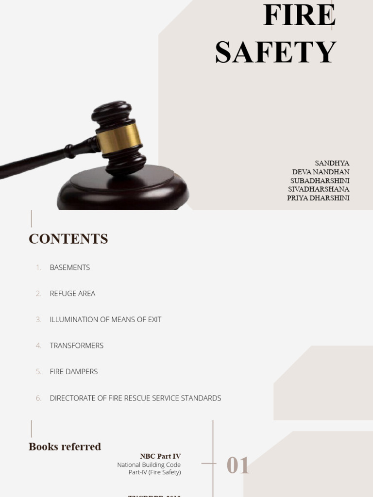 Fire Safety | PDF | Duct (Flow) | Basement