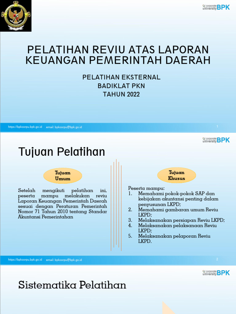 BPK CorpU - Slide Reviu Atas LKPD H5 Net | PDF
