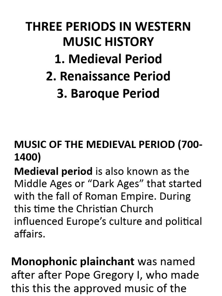 Medieval Music | PDF | Classics