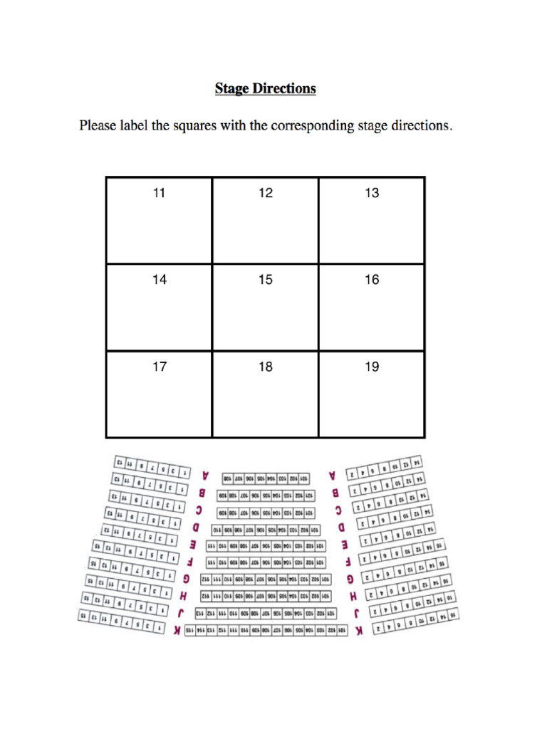 King, Aaron Finished Stage Directions | PDF