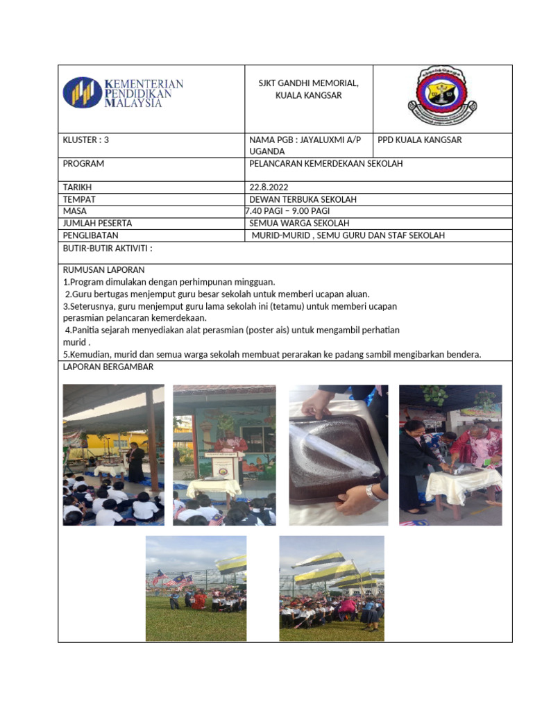 Opr Pertandingan Nyanyian Solo 2022 | PDF