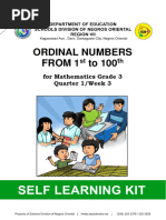 Math3 q3 Mod12 | PDF | Pattern | Learning