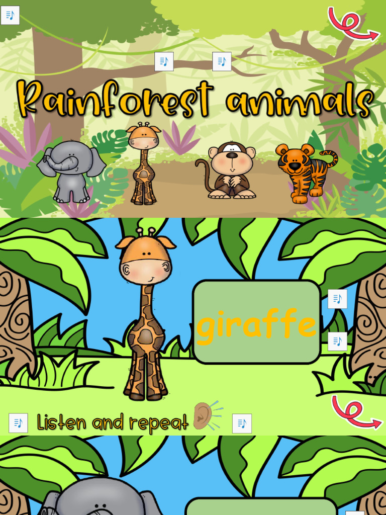 Zoo Animals List | PDF