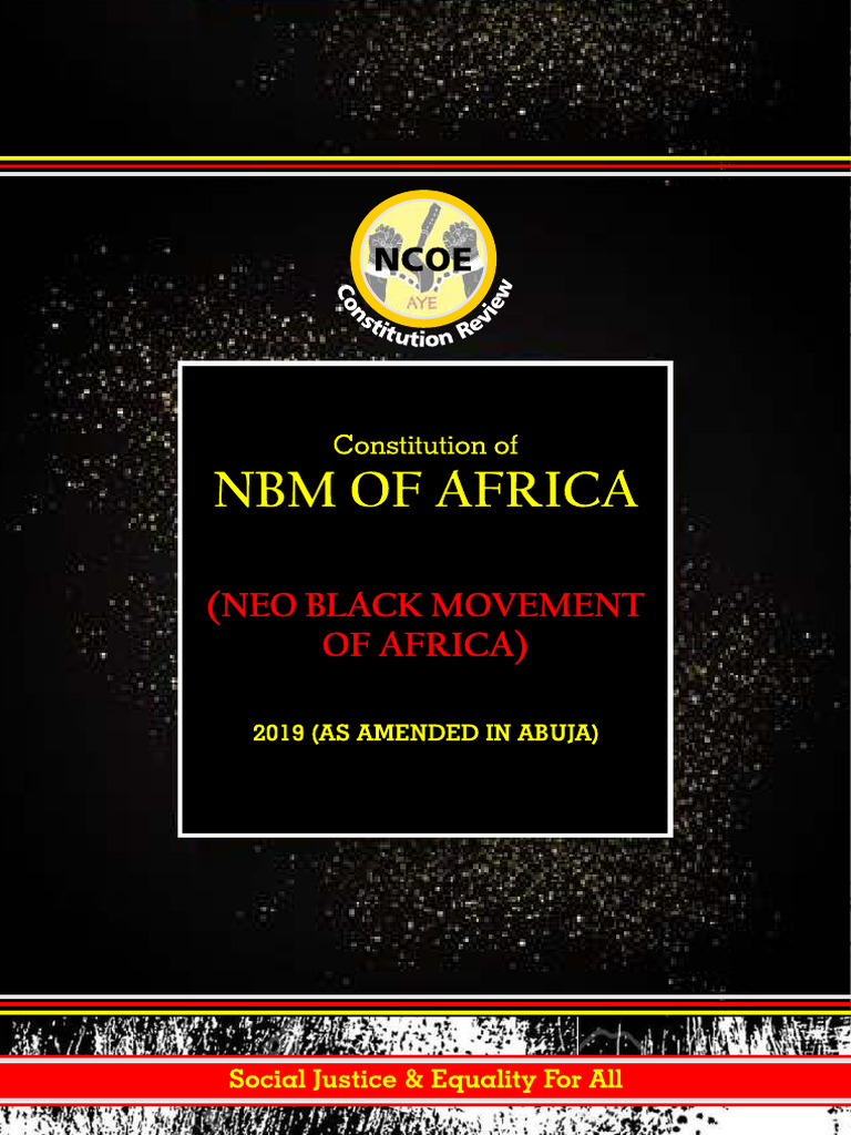 NBM CONSTITUTION 2019 | PDF
