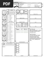Morshu Character Sheet PDF | PDF | Fantasy Role Playing Games | Fantasy