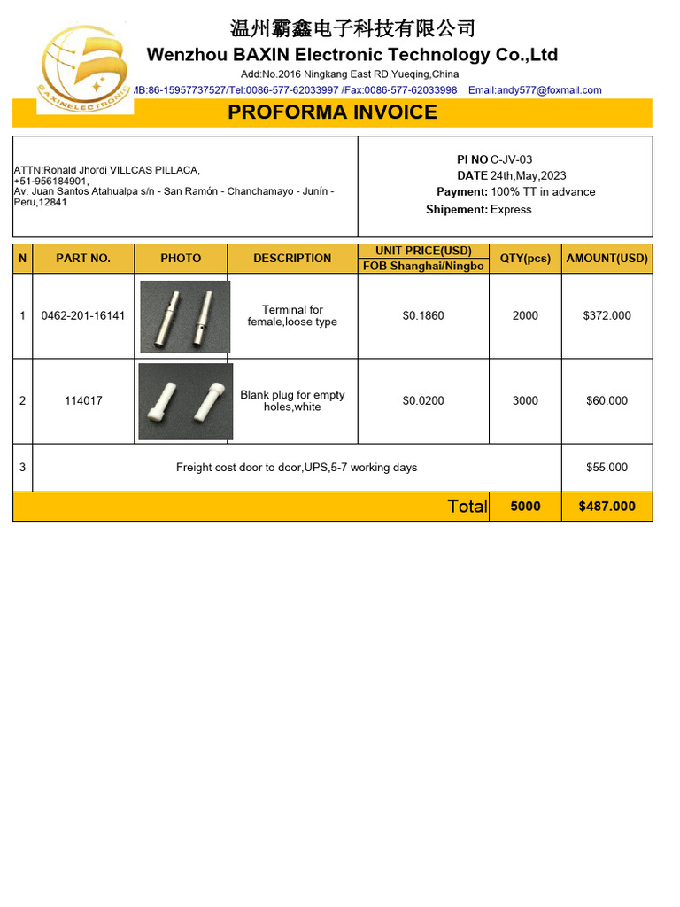 PI-2023 05 24-DT series-BAXIN ELECTRONIC | PDF