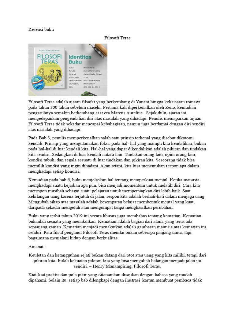Resensi Buku Pdf
