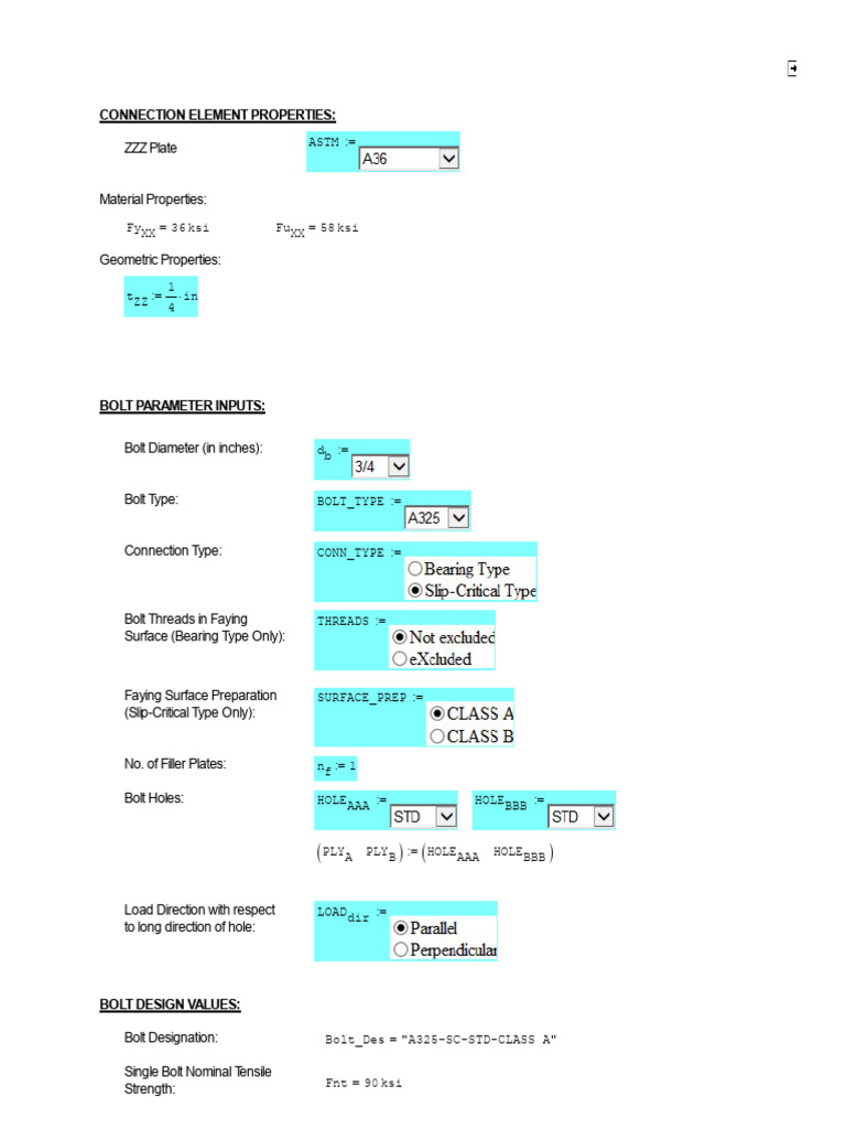 Gusset Plate Checks | PDF | Screw | Stress (Mechanics)