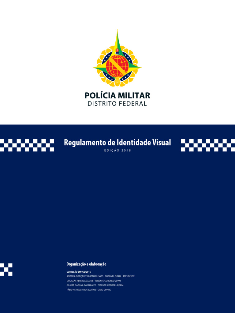 Regulamento Identidade Visual PMDF 2018 | PDF | Marca | Modelo de cores RGB