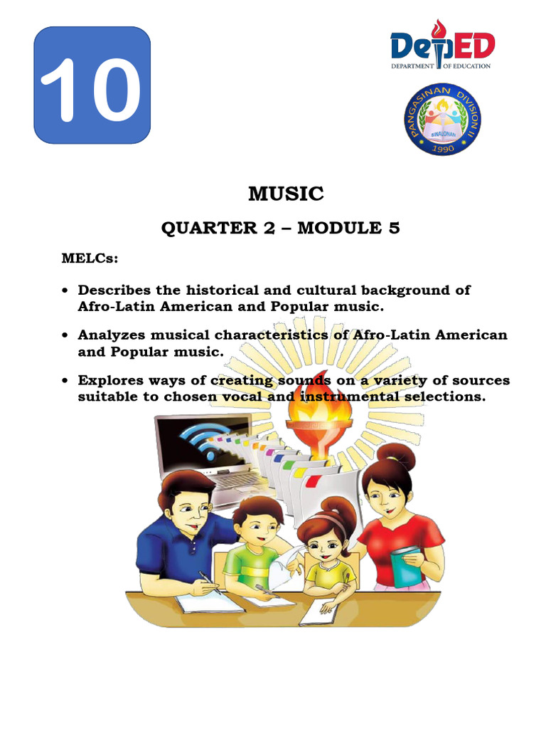 Secondary Music 10 Q2 Week5 | PDF | Philippines | Performing Arts