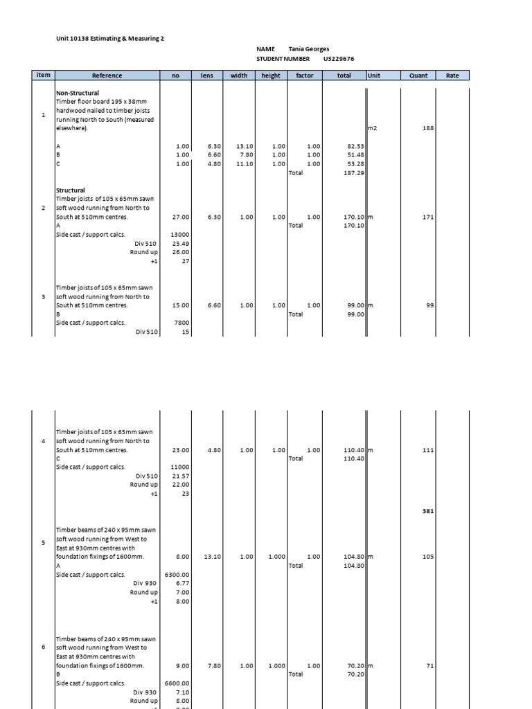 Assignment 2 1b TG | PDF | Lumber | Wood