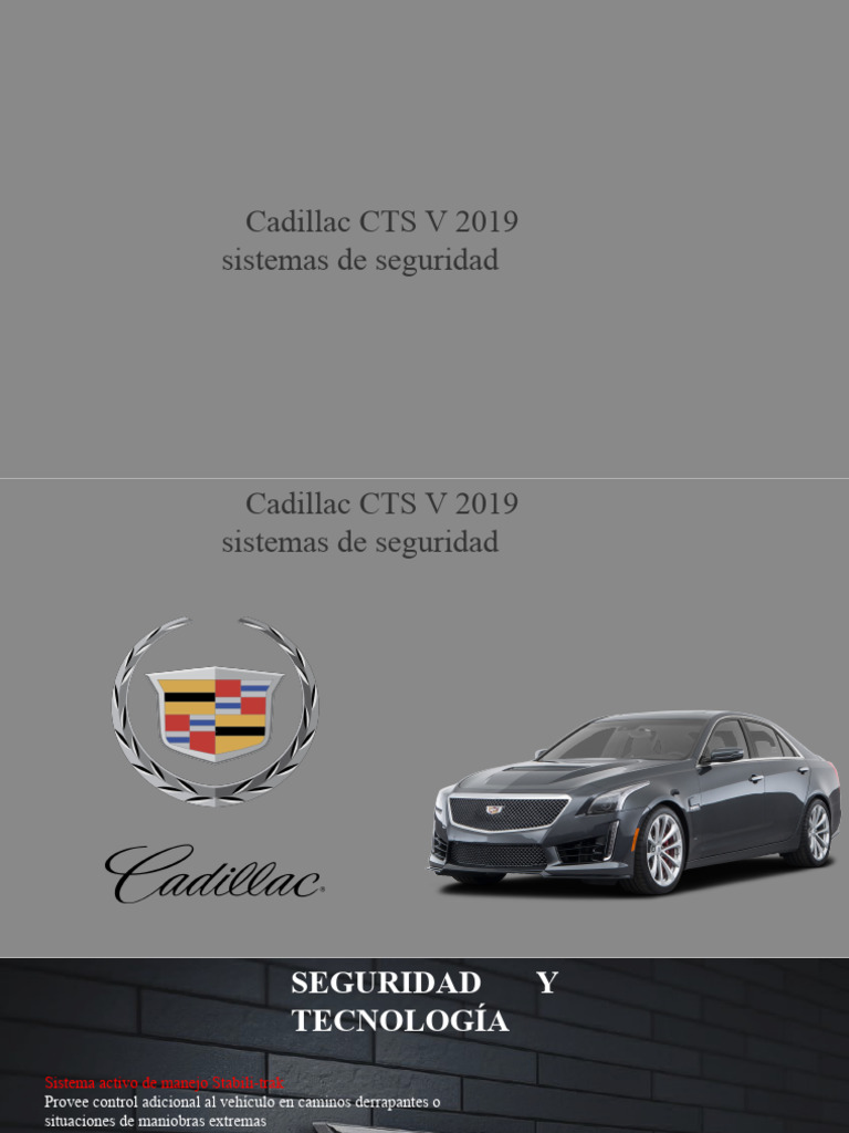 Sistemasde Seguridad Cadillac | PDF
