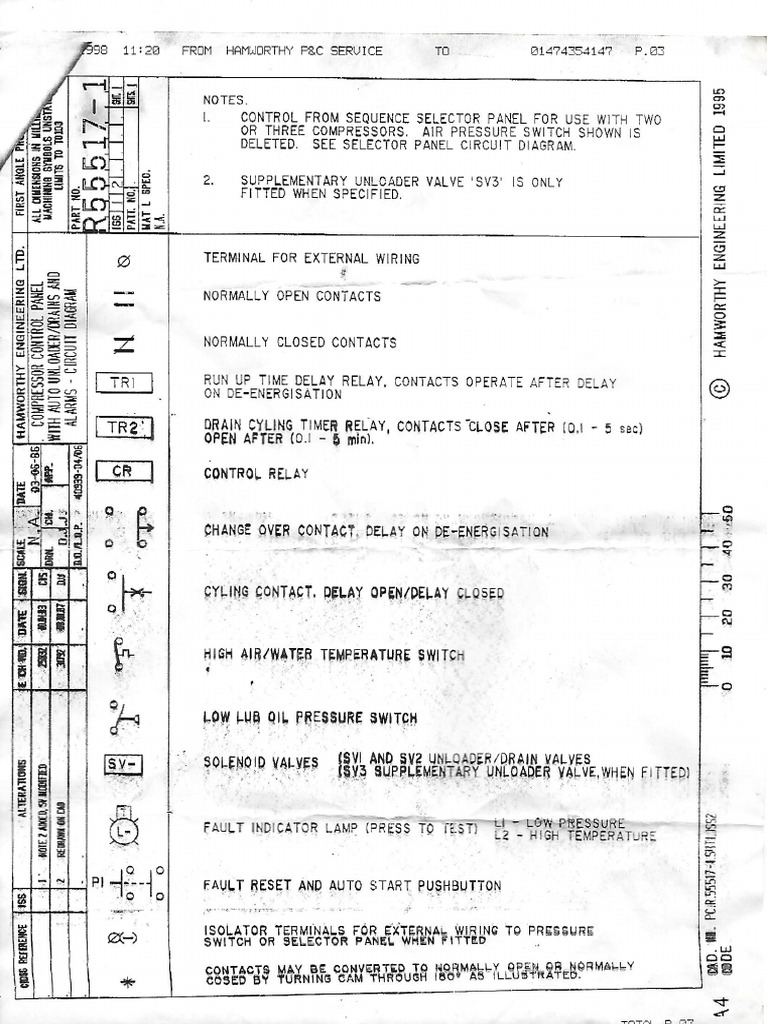 Compressor Wiring Labelling | PDF