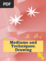 A List of Drawing Mediums and Their Characteristics | PDF | Pastel | Pencil